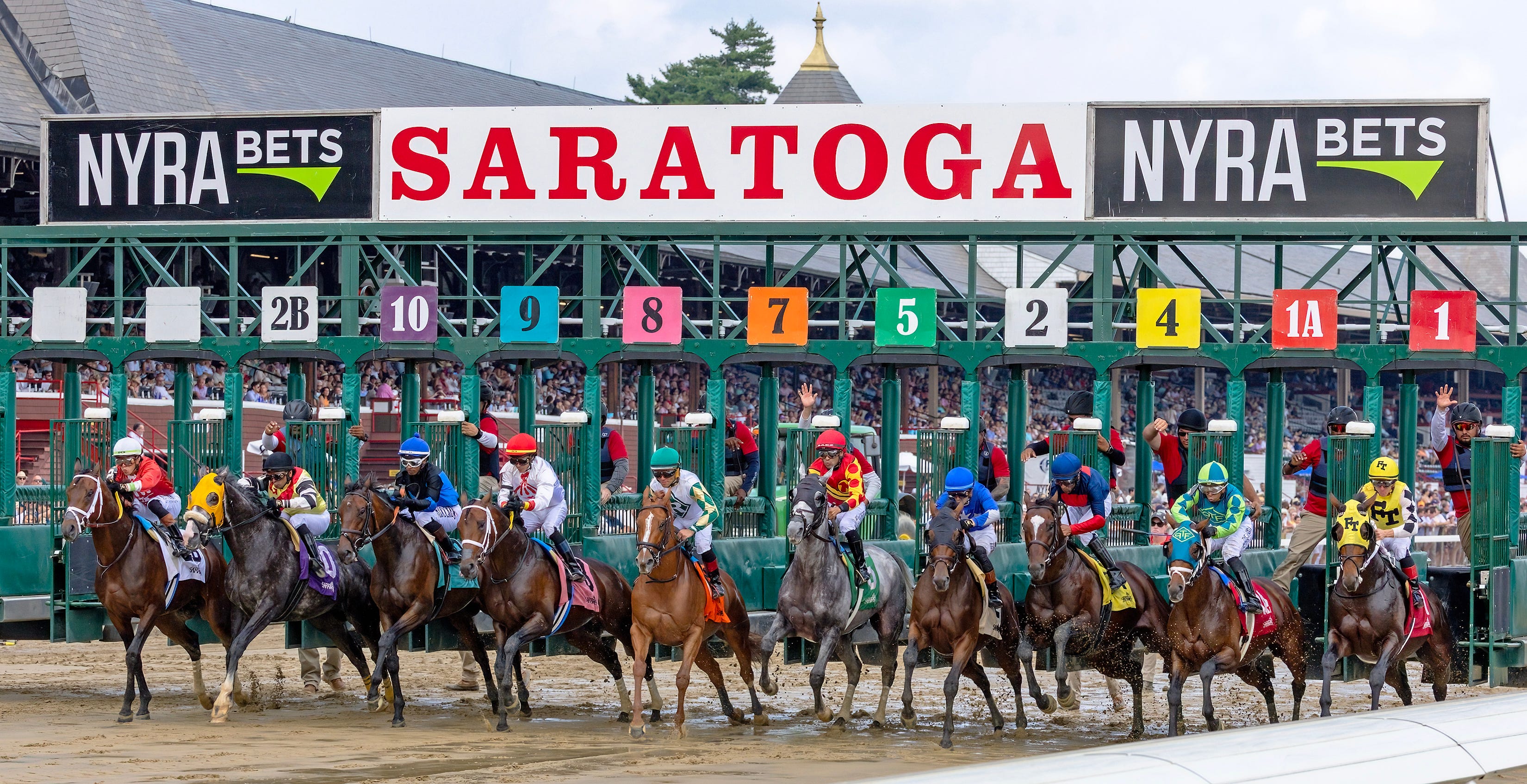Weather leaves mark on Saratoga's opening week: All-sources handle down 30 percent